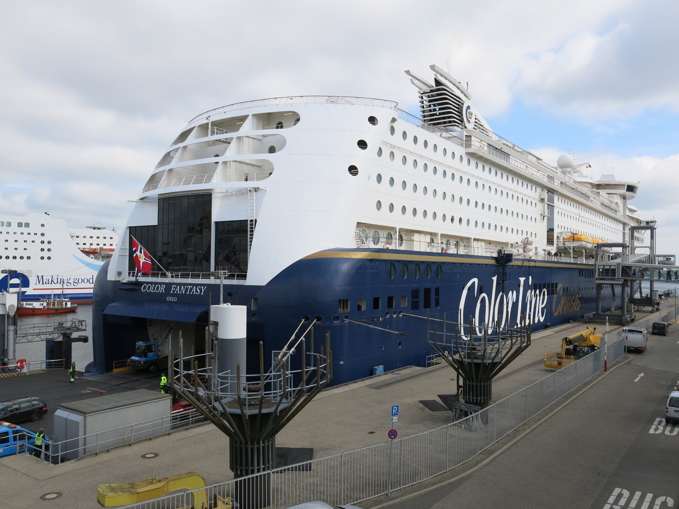 Oslo-Kiel cruise with ColorLine, 2014-05-30--2014-06-01